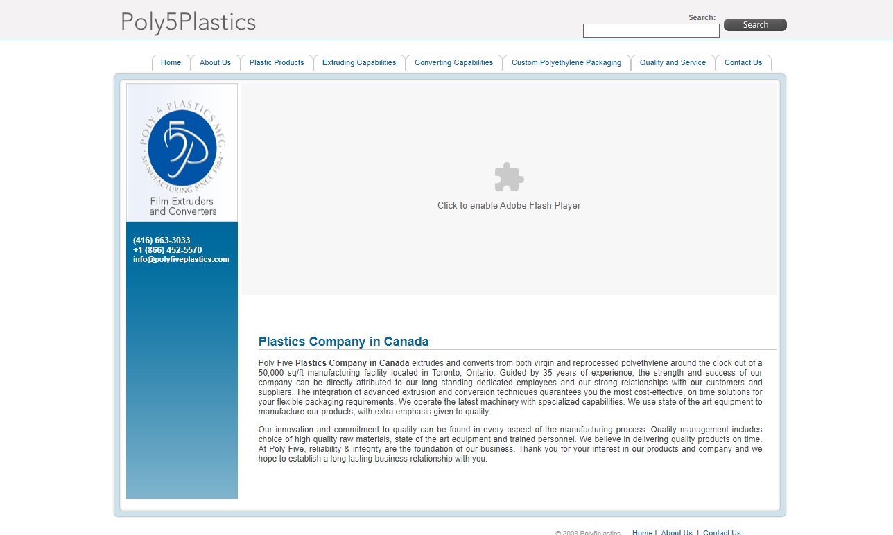 Poly 5 Plastics Manufacturing | Extruded Plastics